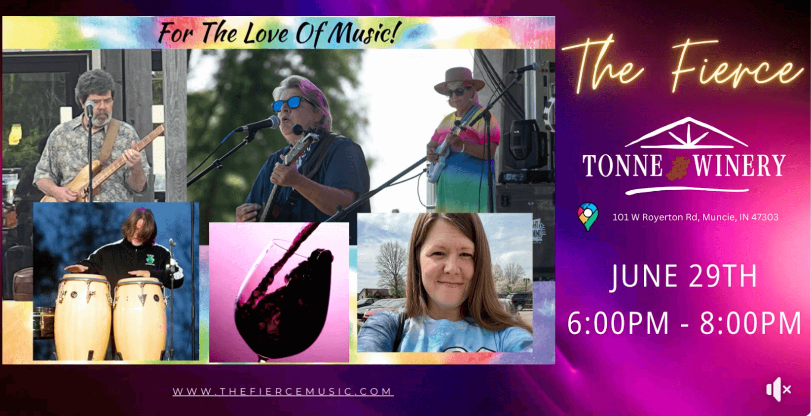 The Fierce Band at Tonne Winery - 765 Business Journal